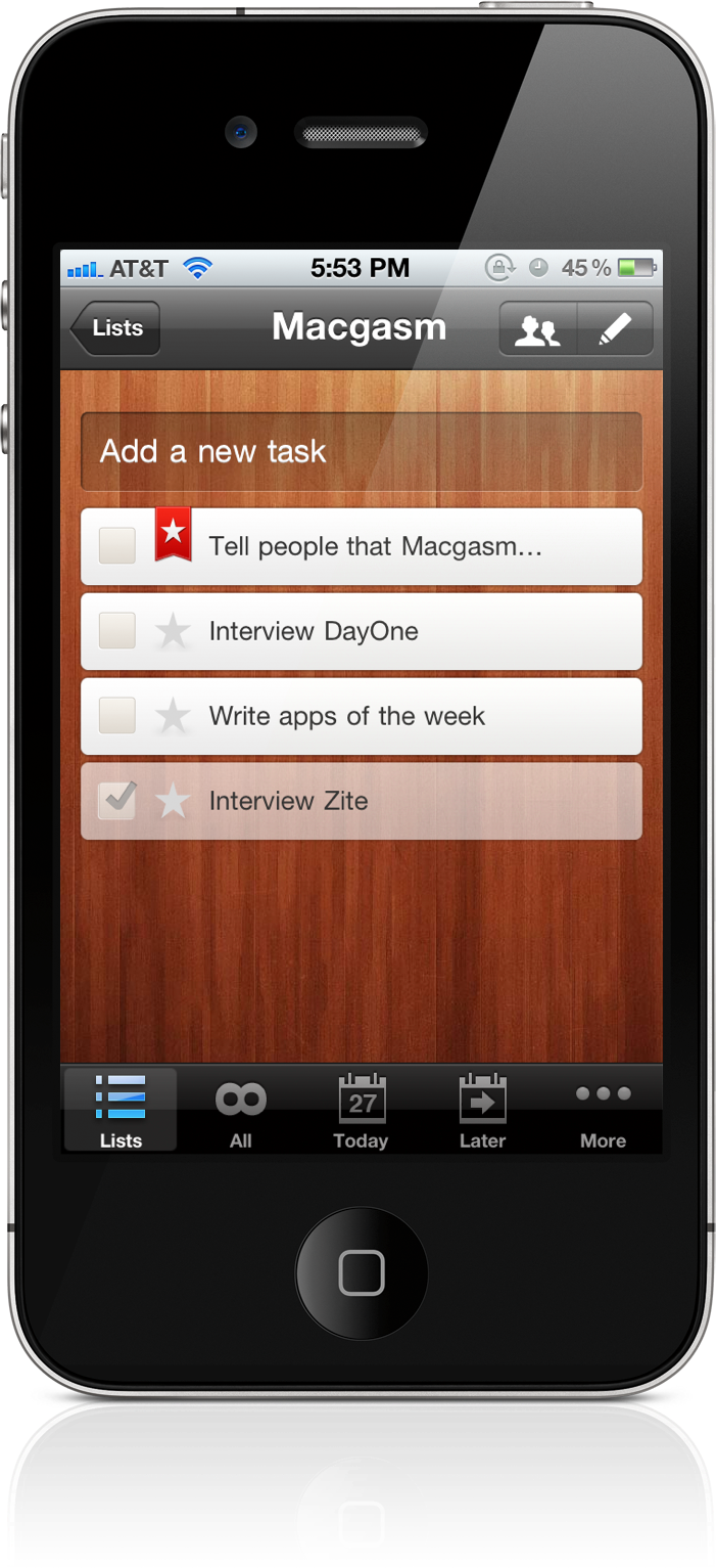 Apps of the Week: Wunderlist, Penultimate, and Sparrow. - Macgasm