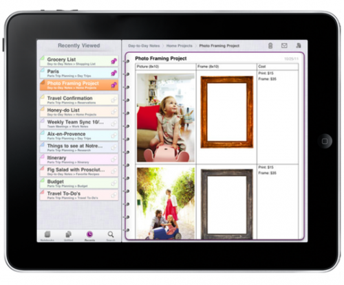 Microsoft OneNote iPad App is available now - Macgasm