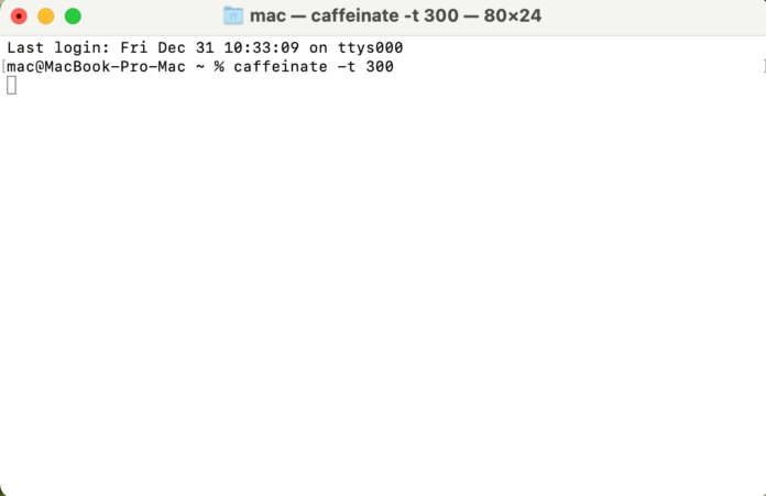 How to Keep a Mac from Sleeping Using Terminal (‘Caffeinate’ Your Mac)