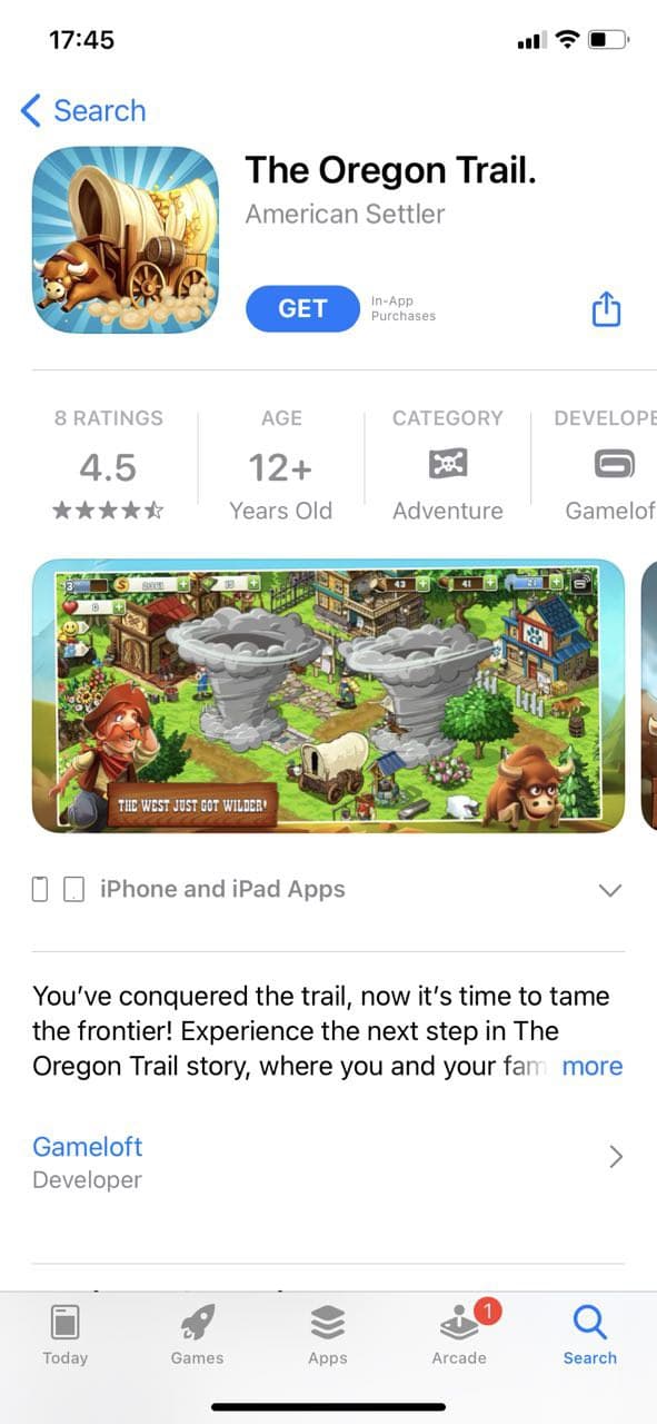 Play 'The Oregon Trail' In Your Browser or iPhone