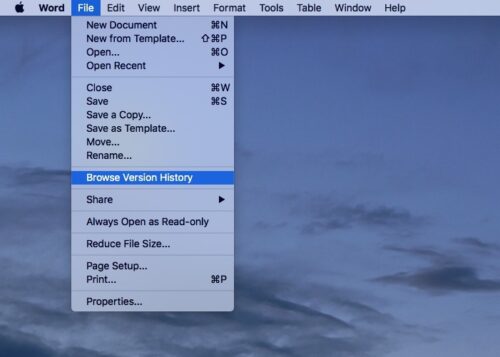 [TOP 6] Methods to Recover a Deleted Word Document on Mac