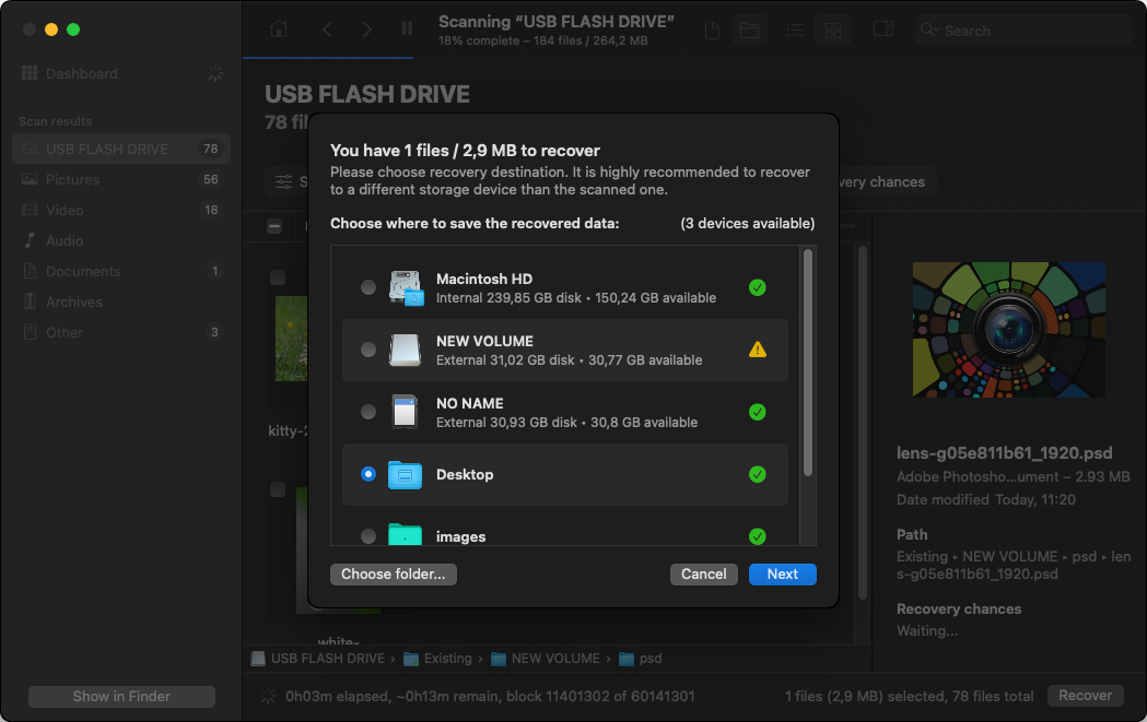 How to Recover Unsaved Photoshop File on Mac (100% FREE)