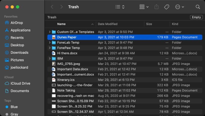 How to Recover Deleted Pages Documents on Mac {2025 }