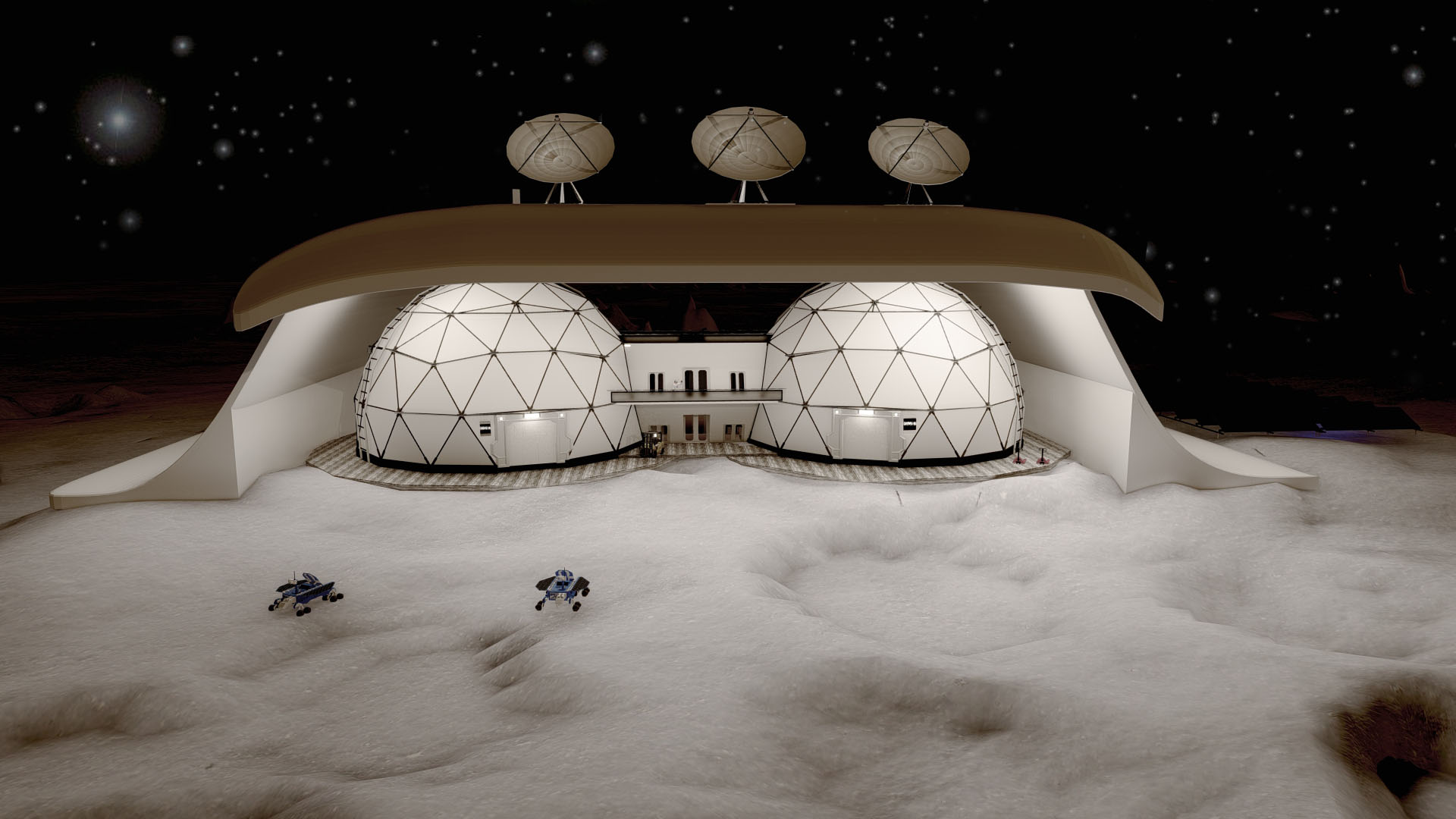 The First Ever NFT House on the Moon Goes on Sale for $100K