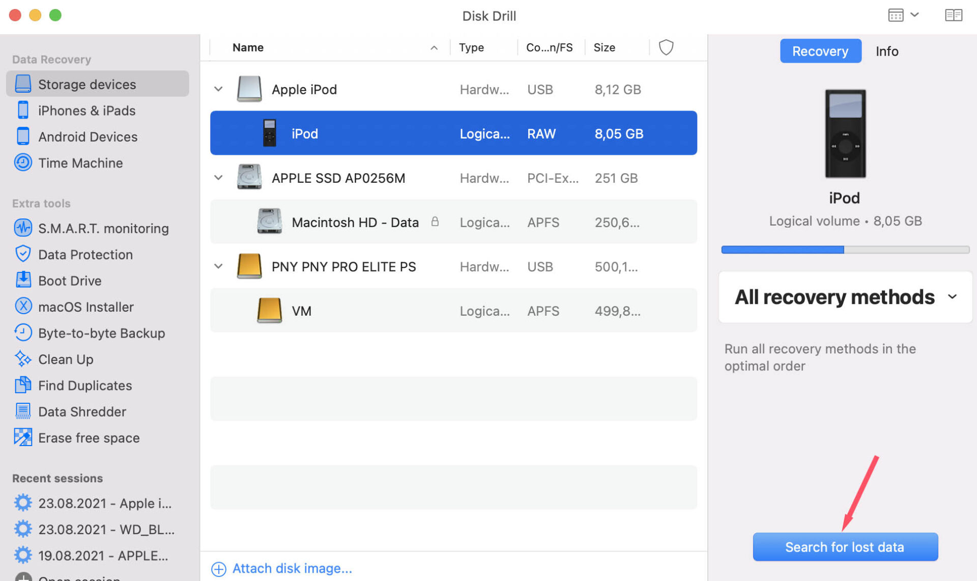 Best iPod Data Recovery Software to Retrieve Music (Free & Paid)