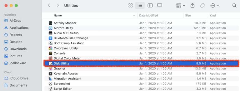 How to Fix "The Disk You Inserted Was Not Readable" on Mac