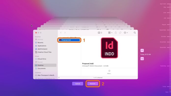 How to Recover Unsaved/Deleted InDesign Files on Mac [2022]