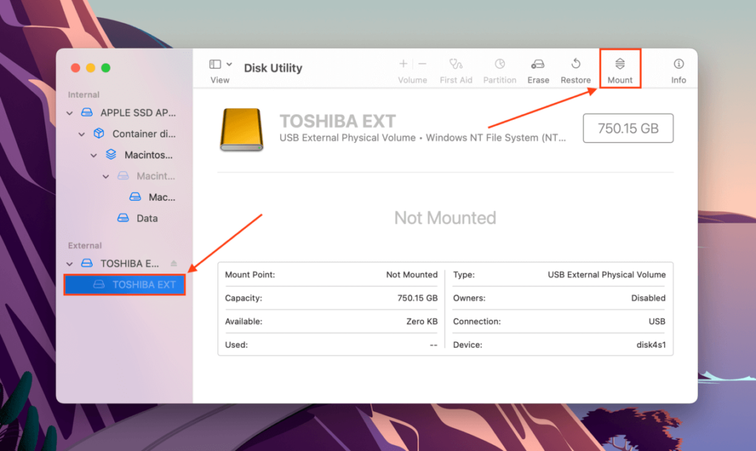 External Hard Drive Is Not Mounting on Mac: TOP 6 Ways to Fix