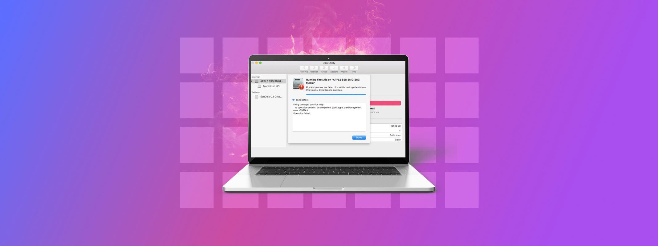 Problems Were Found with the Partition Map: How to Fix on Mac