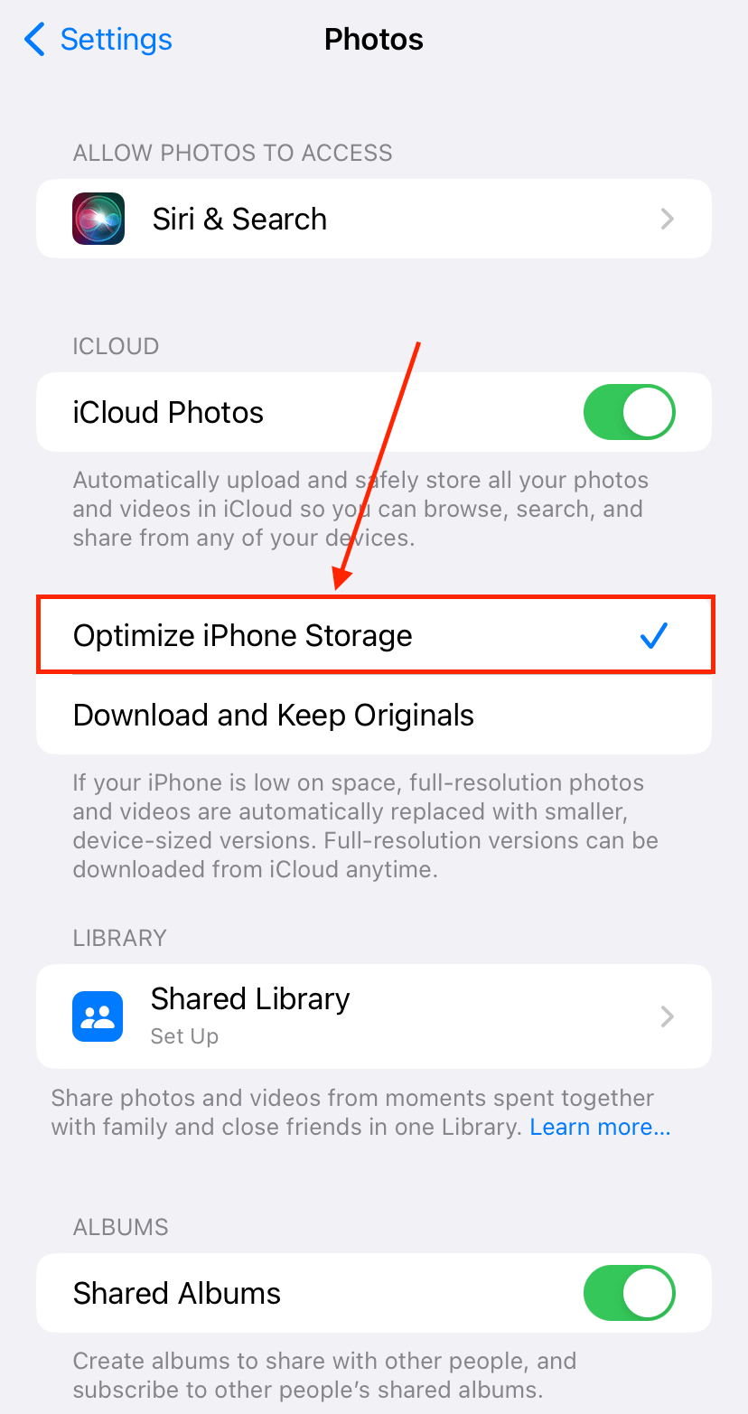 How to Delete Photos from iPhone but Keep Them in iCloud