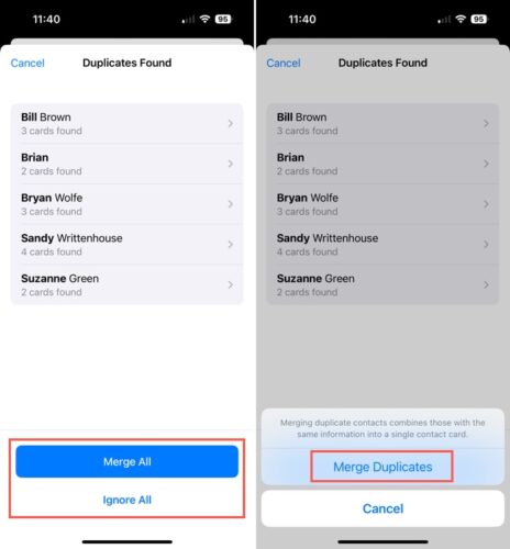 How to Merge Contacts on an iPhone: Different Cases Covered