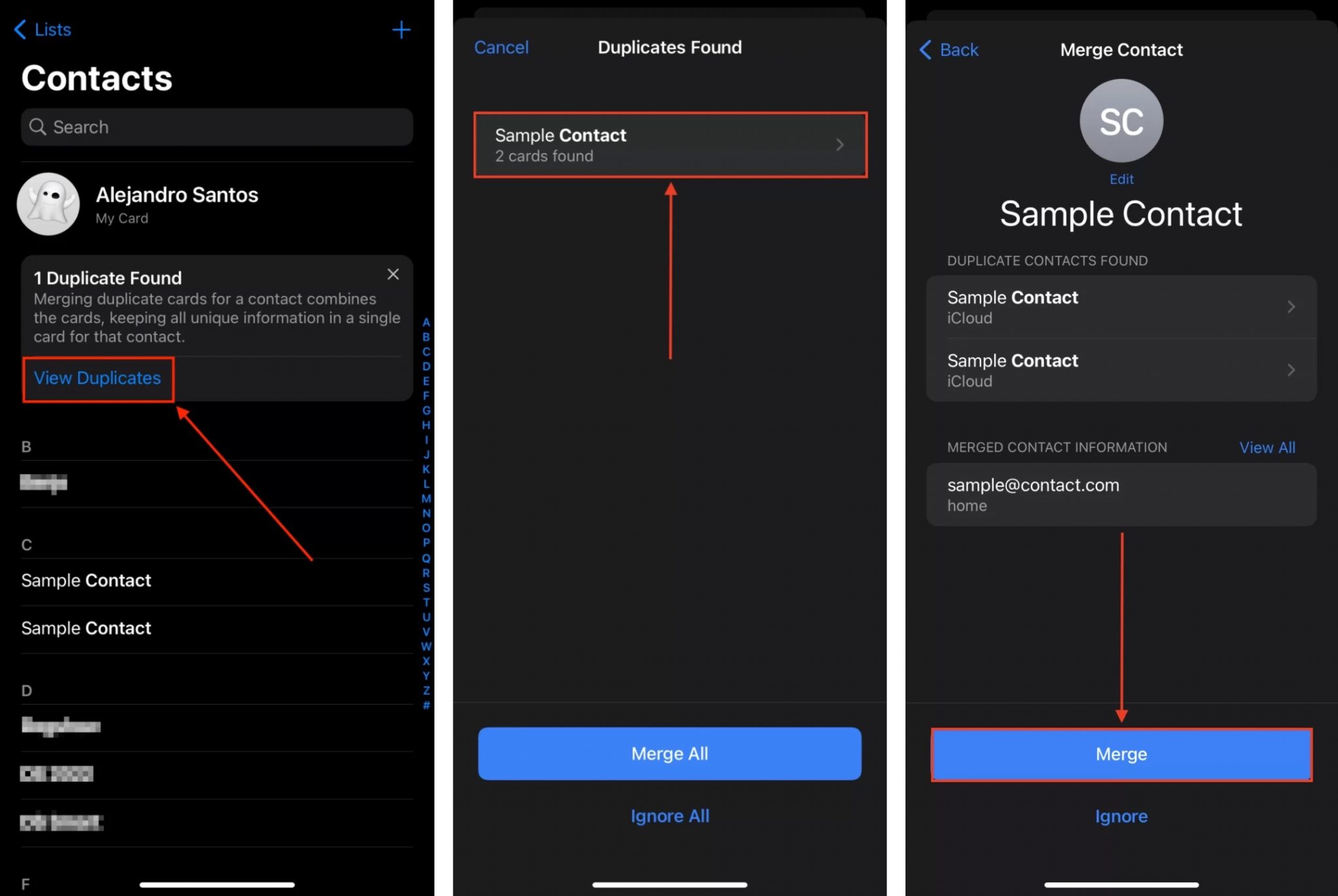 How to Delete Duplicate Contacts on an iPhone with Free Methods