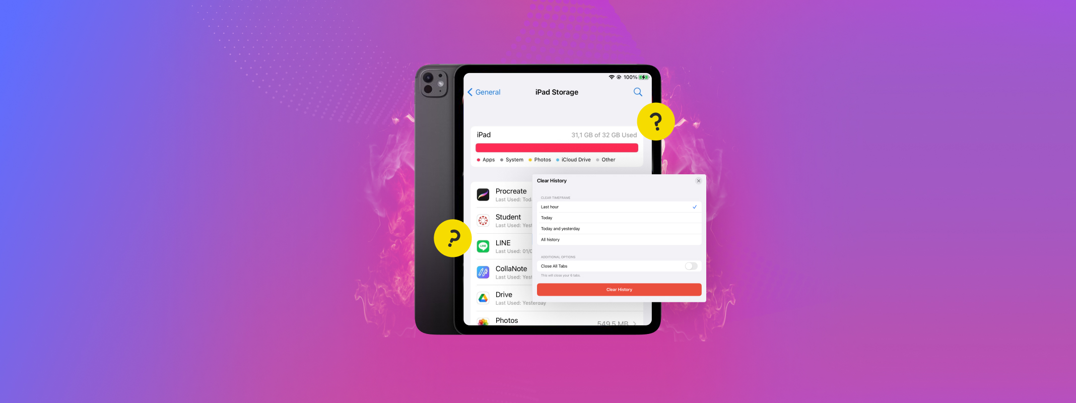 How to Free Up Space on Your iPad When Storage is Full [2025]
