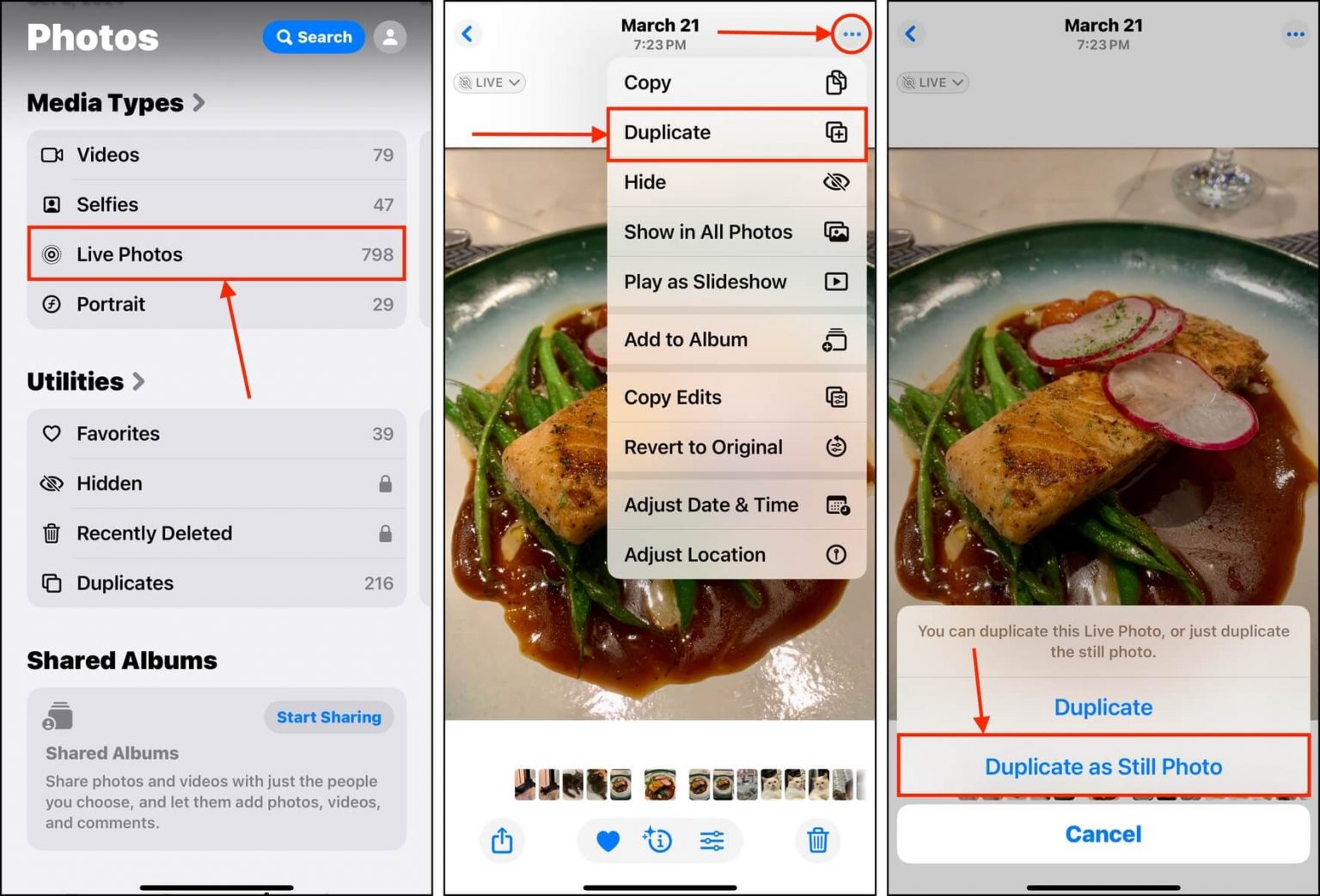 6 Ways to Convert Live Photos to Still Images on iPhone Easily