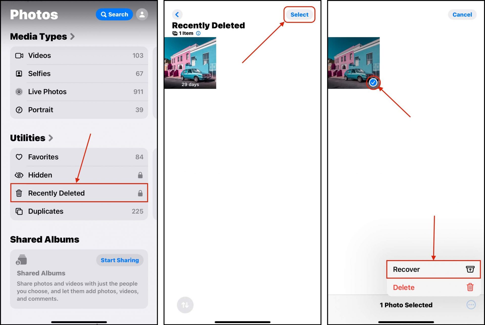 Cómo Recuperar Fotos Borradas Permanentemente en iPhone | Guía